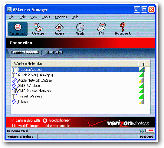 Cài đặt và cấu hình Verizon Network Access Manager - QuanTriMang.com