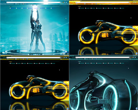 4 theme TRON Legacy tuyệt đẹp dành cho Chrome và Iron - QuanTriMang.com