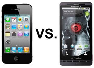 Đối đầu trực tiếp: iPhone 4 và Droid X - QuanTriMang.com