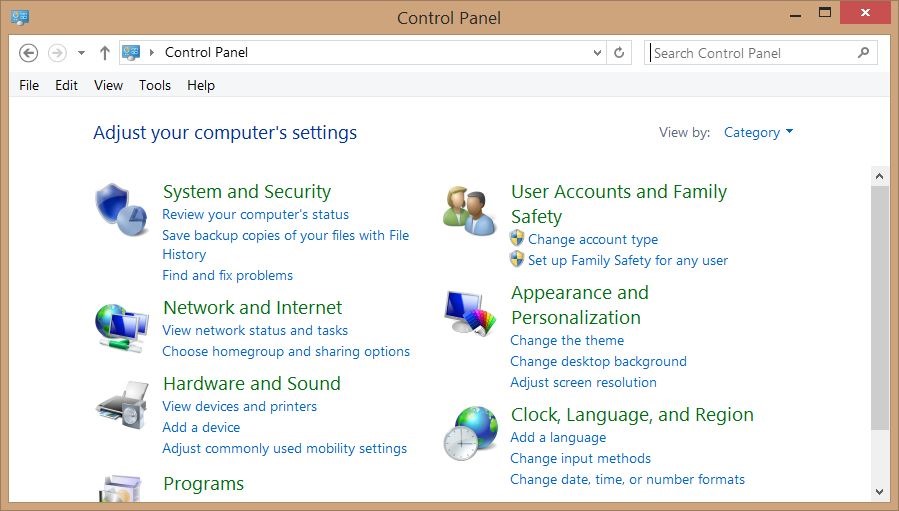 Thủ thuật chạy Control Panel dưới quyền Admin trên Windows ...
