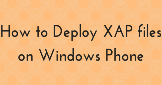 Hướng dẫn cách Deploy file XAP bằng WPV Xap Deployer - QuanTriMang.com