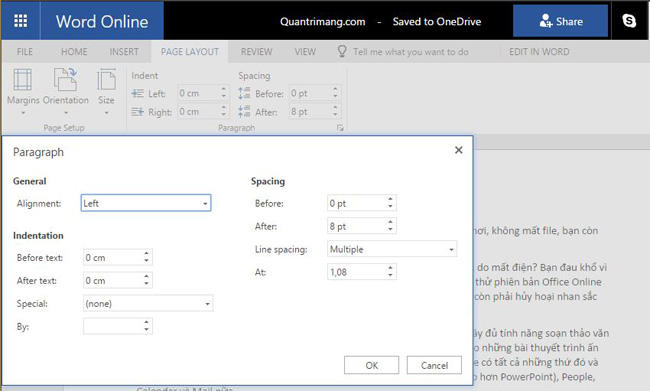 Microsoft Office Online: Miễn phí, full tính năng cần thiết, bản mới ...