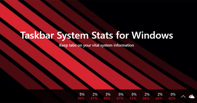 Cách dùng XMeters xem trạng thái CPU, RAM từ Taskbar - Không cần mở ...