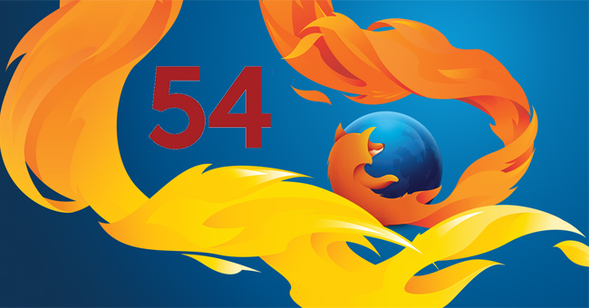 Phiên bản FireFox 54 cải thiện hiệu suất, tốc độ, tăng cường bảo mật