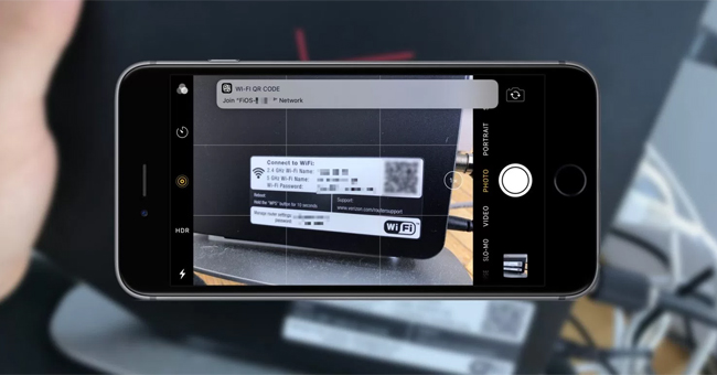 Một số thủ thuật với tính năng QR Scanner trên iOS 11 - Máy quét mã ...