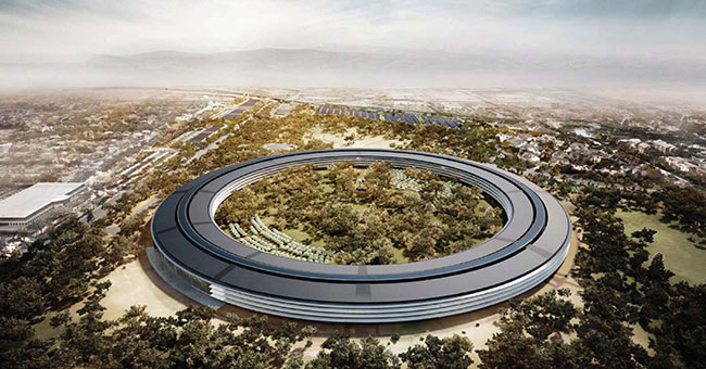 Cả thế giới vào mà xem toàn cảnh trụ sở mới của Apple - Apple Park này