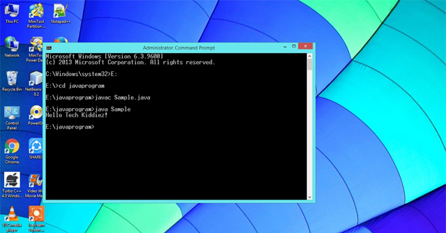 Hướng dẫn cách biên dịch và thực thi Java bằng Command Prompt