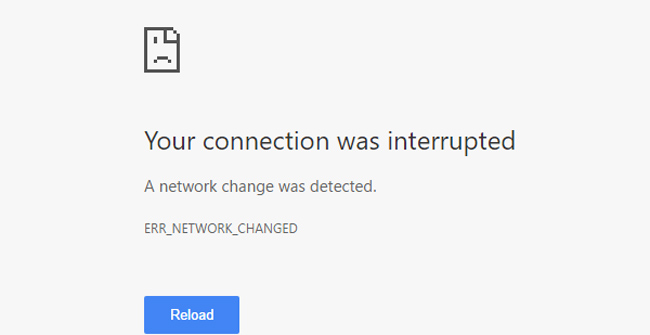 Sửa nhanh lỗi “Your connection was interrupted” trên Chrome ...