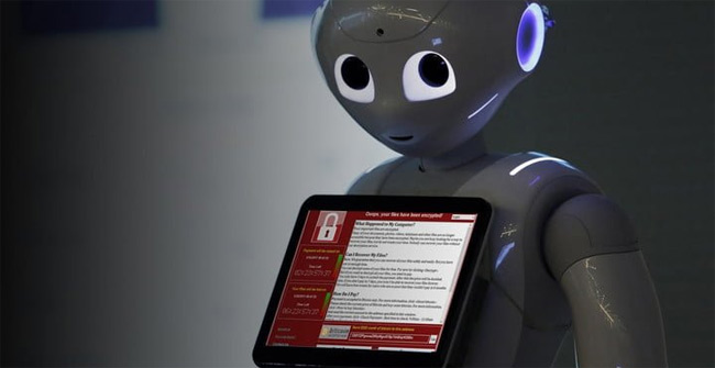 Hacker có thể dùng Ransomware để tấn công và điều khiển robot