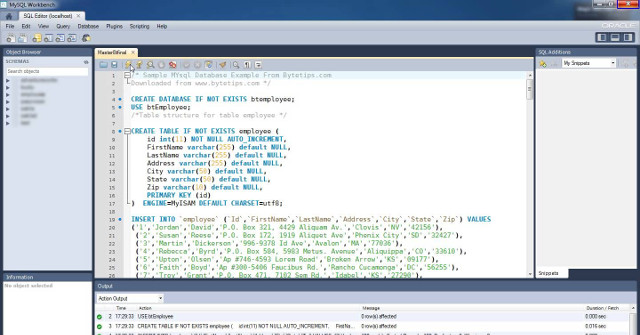 Cách tạo cơ sở dữ liệu trong MySQL - Tạo Database trong MySQL
