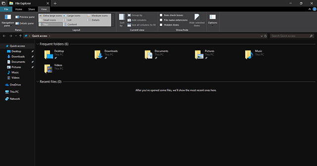 Cách bật Dark Theme cho File Explorer trên Windows 10 - QuanTriMang.com