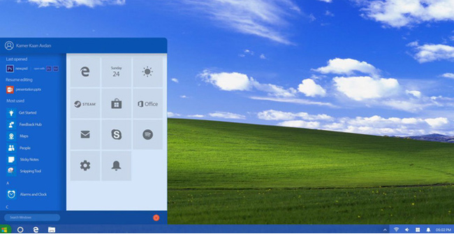 Mời chiêm ngưỡng Concept Windows XP 2018 tuyệt đẹp với ngôn ngữ thiết ...