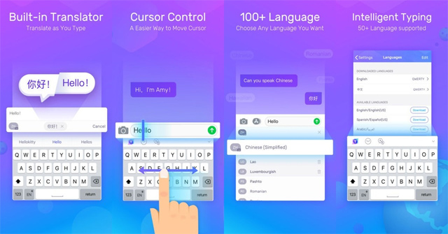 Cách dùng bàn phím chuyển ngữ Translator keyboard - Transkey iPhone