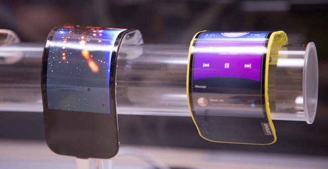 Mời chiêm ngưỡng bản thử nghiệm smartphone uốn cong của Lenovo