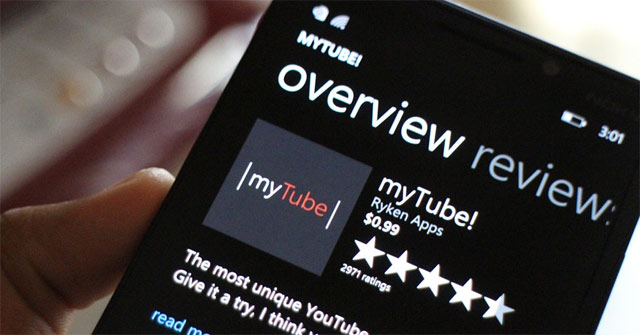Mời tải MyTube - ứng dụng hỗ trợ xem YouTube trên Windows/Windows Phone ...