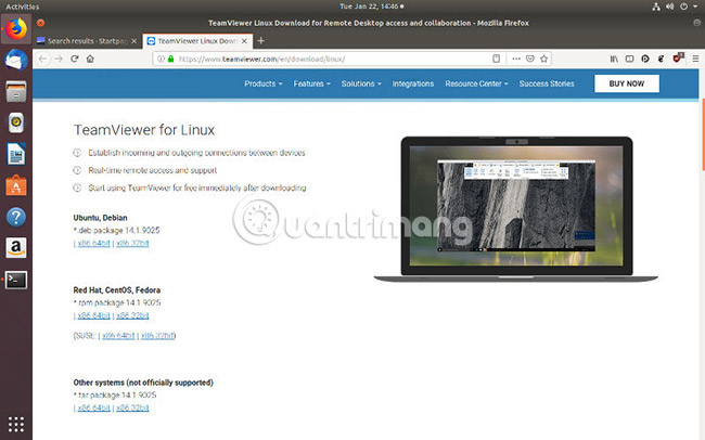 Cách cài đặt và sử dụng TeamViewer trên Linux - QuanTriMang.com