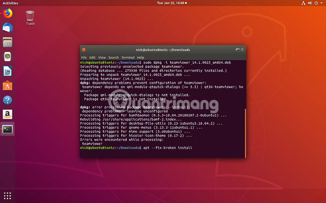 Cách cài đặt và sử dụng TeamViewer trên Linux - QuanTriMang.com