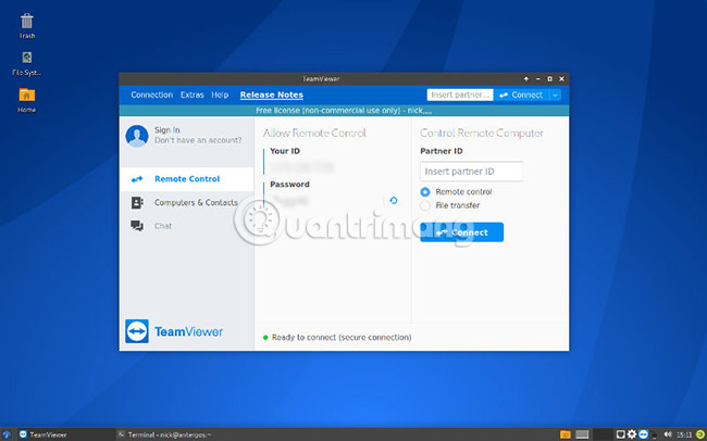 Cách cài đặt và sử dụng TeamViewer trên Linux - QuanTriMang.com