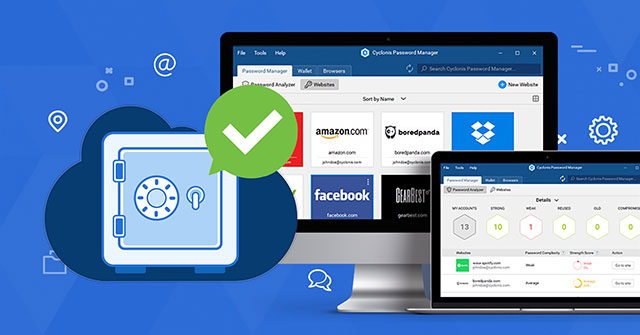 Review trình quản lý mật khẩu Cyclonis Password Manager - QuanTriMang.com