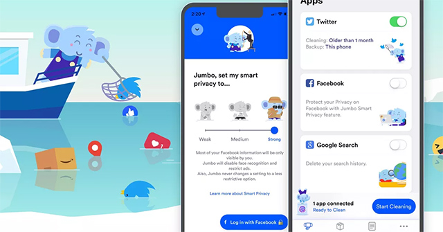 Cách bảo mật dữ liệu bằng Jumbo: Privacy Assistant - QuanTriMang.com