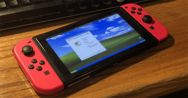 Đã cài thành công Windows XP lên Nintendo Switch - QuanTriMang.com