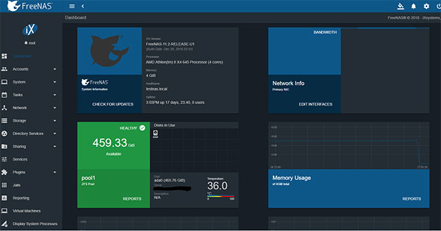 Cách cài đặt FreeNAS VM trên VirtualBox - QuanTriMang.com