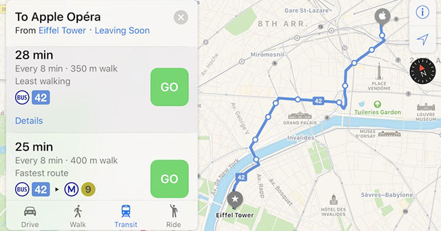Trải nghiệm phiên bản Apple Maps web chính thức trên trình duyệt