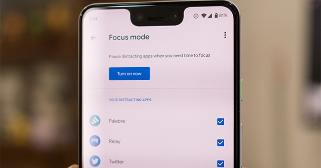 Cách kích hoạt chế độ Focus Mode Android 10 - QuanTriMang.com