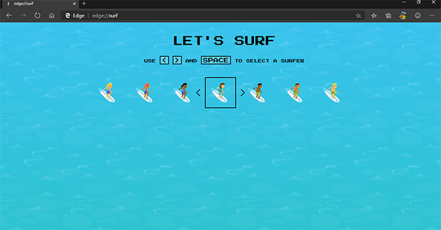 Cách mở khóa game SURF trên Edge Chromium Canary - QuanTriMang.com