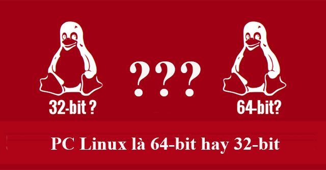 Cách kiểm tra PC Linux là 64-bit hay 32-bit bằng dòng lệnh ...
