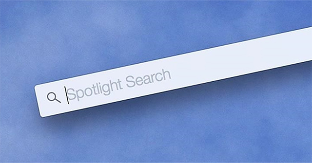 Cách tạo thanh tìm kiếm theo phong cách Spotlight (macOS) trên Windows 10
