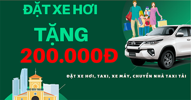 Cách dùng app đặt xe GV Taxi nhận 200.000 đồng - QuanTriMang.com