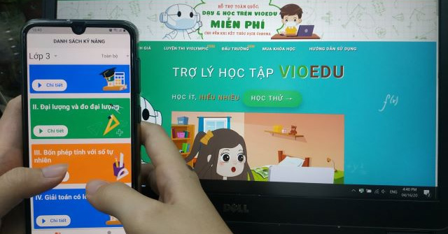 Cách ôn luyện Toán trên VioEdu cho học sinh, phụ huynh - QuanTriMang.com