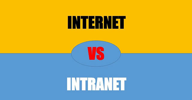 Sự khác biệt giữa Internet và Intranet - QuanTriMang.com