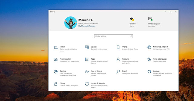 Hướng dẫn cài đặt lại Windows Settings - QuanTriMang.com