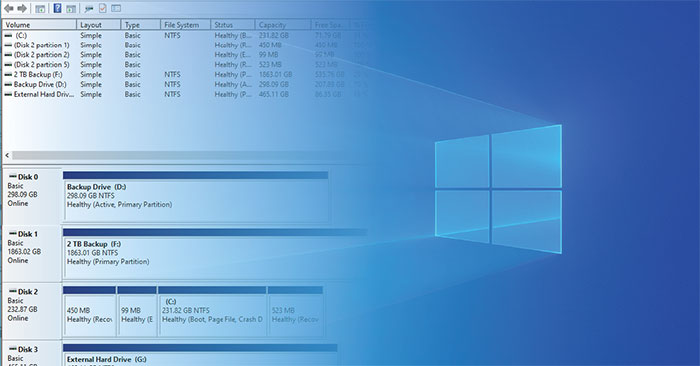 7 cách mở Disk Management trong Windows 10 - QuanTriMang.com