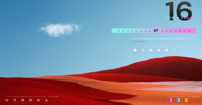 Cách cài giao diện Windows 10 đầy quyến rũ bằng theme Decision và Rainmeter