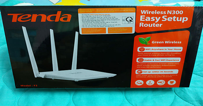 Đánh giá Tenda F3: Router không dây giá rẻ, hiệu suất tốt - QuanTriMang.com