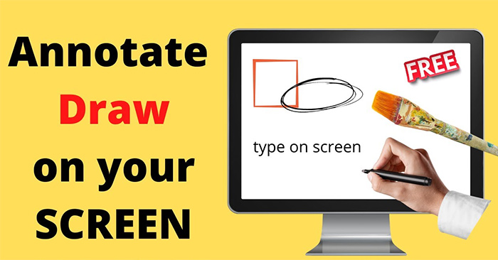 Cách dùng Annotate Screen viết chú thích ảnh chụp màn hình ...