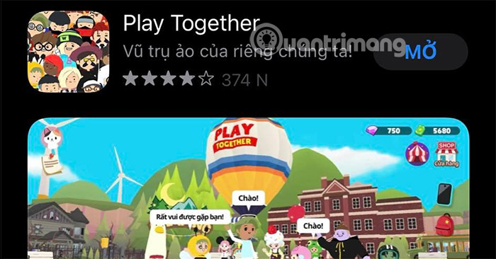 Cách cập nhật Play Together, update Play Together - QuanTriMang.com