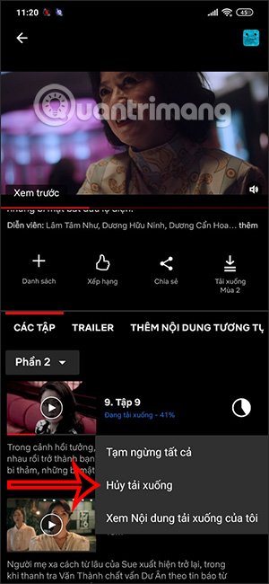 Cách tải phim trên Netflix điện thoại, máy tính - QuanTriMang.com