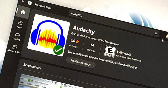 Huyền thoại Audacity chính thức "đổ bộ" lên Microsoft Store ...