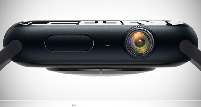 Apple sẽ tích hợp camera trong núm Digital Crown của Apple Watch?