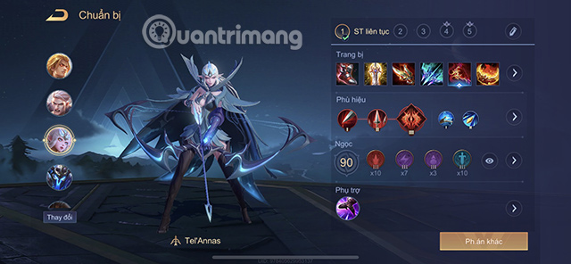 Hướng dẫn cách chơi, lên đồ Tel'Annas mùa S1 2023 - QuanTriMang.com