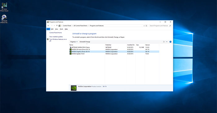 6 cách mở công cụ Programs and Features trên Windows - QuanTriMang.com