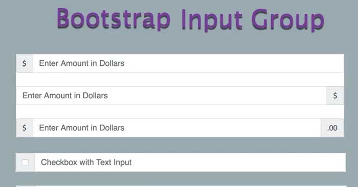 Bài 35: Input Group trong Bootstrap 5 - QuanTriMang.com