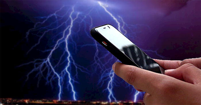 Sấm sét có ảnh hưởng gì tới smartphone hay không? Đây là câu trả lời ...
