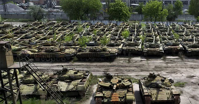 3 nghĩa địa xe tăng lớn nhất thế giới: Nơi hàng nghìn ‘con quái vật ...