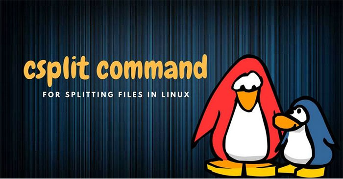 Cách sử dụng lệnh csplit để chia nhỏ file trên Linux - QuanTriMang.com