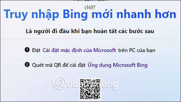 Cách đăng ký sử dụng công cụ Bing AI mới - QuanTriMang.com